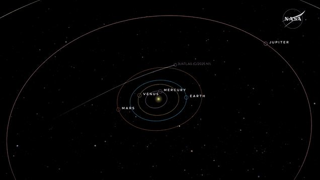 NASA releases images of interstellar space object