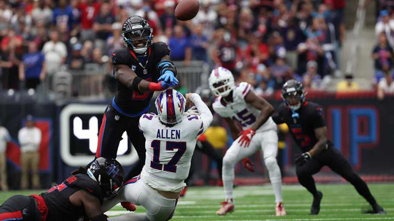 Texans Get Good News on Final Injury Report for Bills Game
