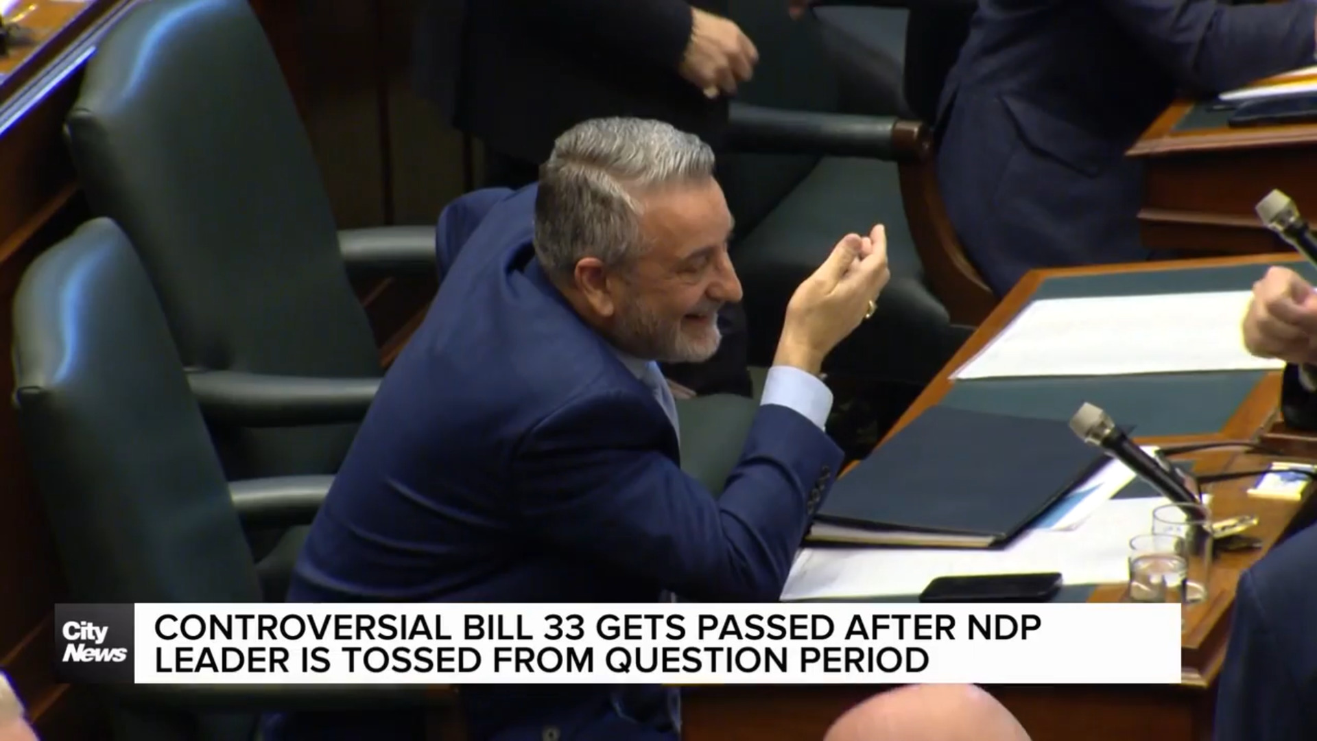 Ford government passes Bill 33 after leader bounced from Question Period