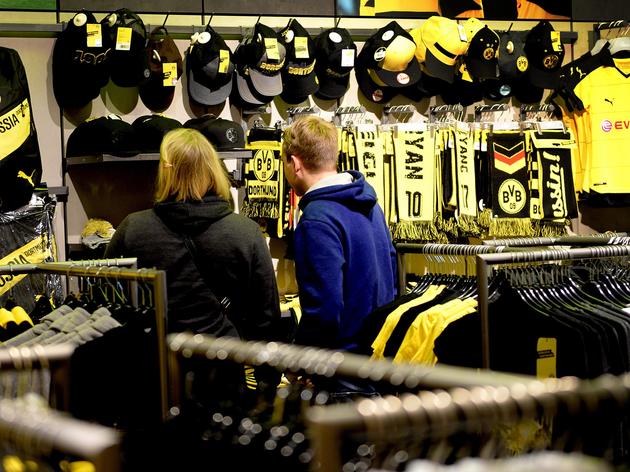 Neues BVB-Outlet eröffnet 30 km von Dortmund