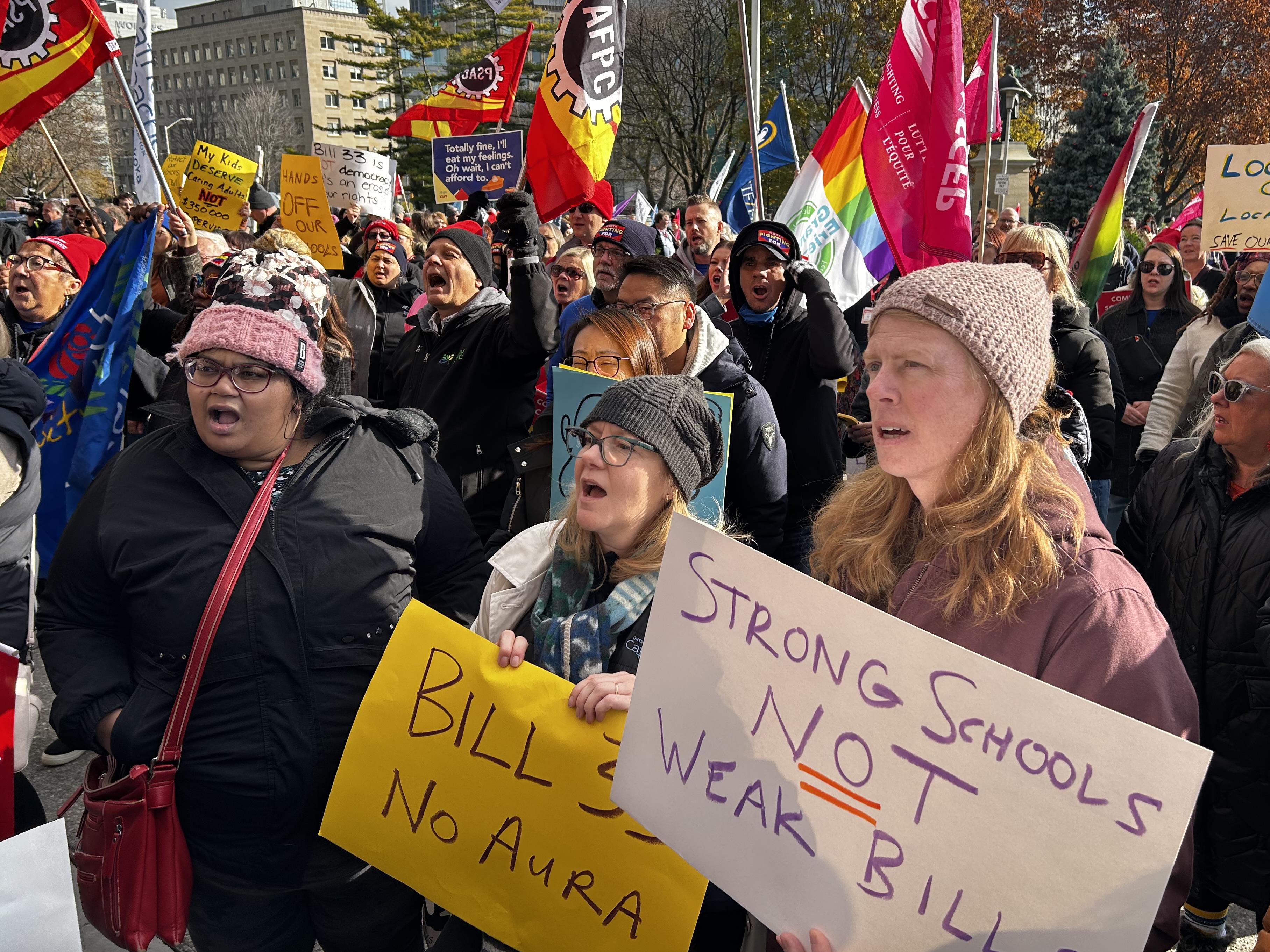 Adoption du projet de loi 33 : Les Franco-Ontariens craignent une ...