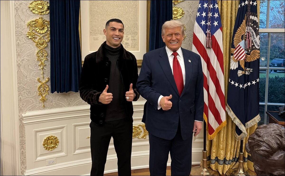 Donald Trump le manda un mensaje a Cristiano Ronaldo: "Eres el mejor de ...