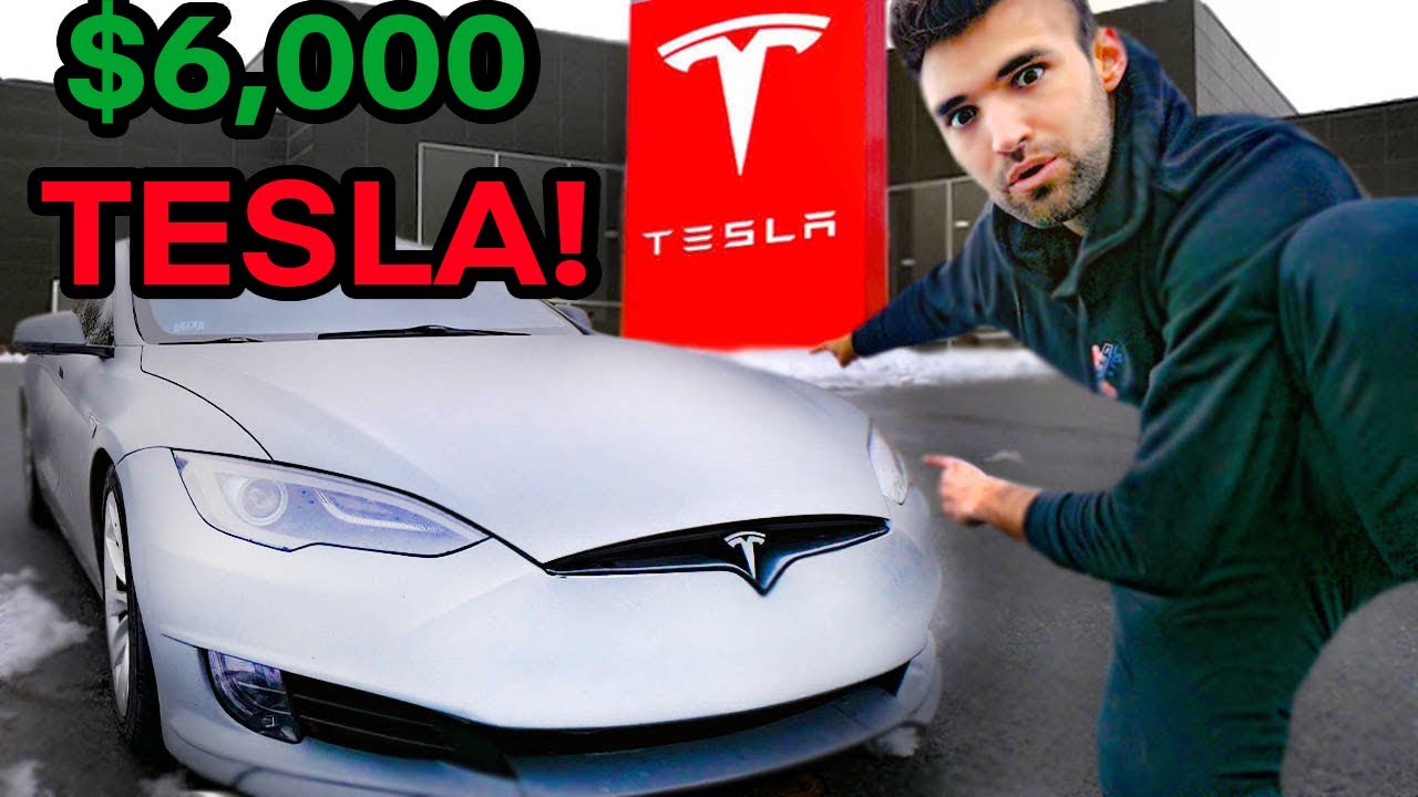 Buying a custom Tesla for just $6,000!
