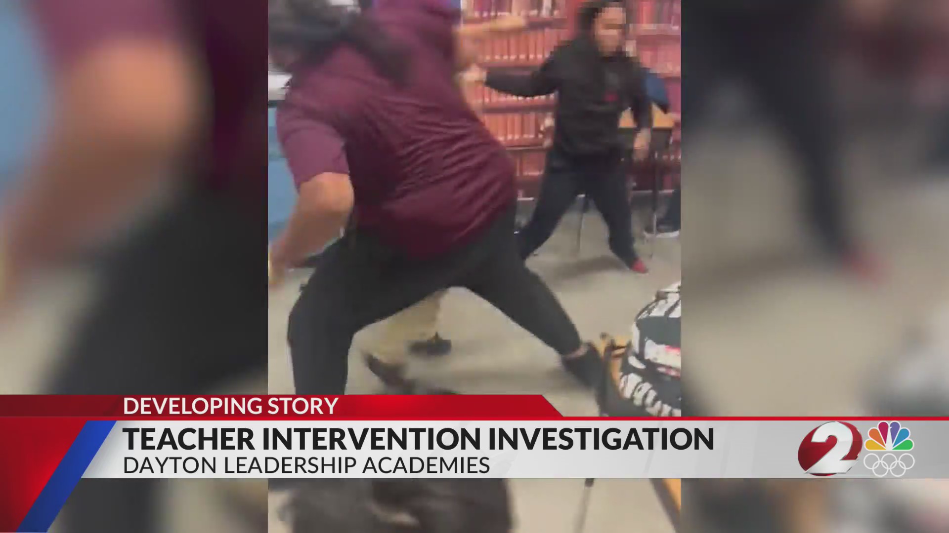 Dayton charter school investigating after video of teacher shoving student