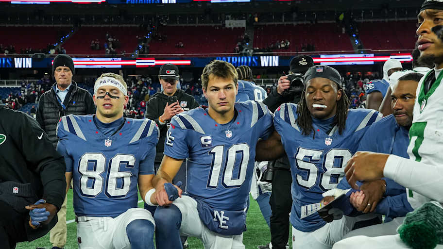 Patriots' Drake Maye Shrugs Off Cam Newton Criticism