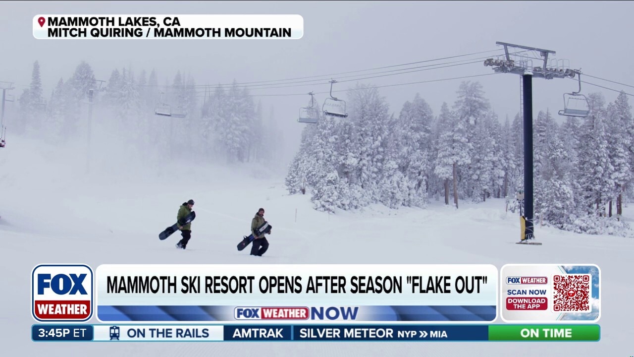 Mammoth Mountain ski resort delayed opening day due to last week's ...
