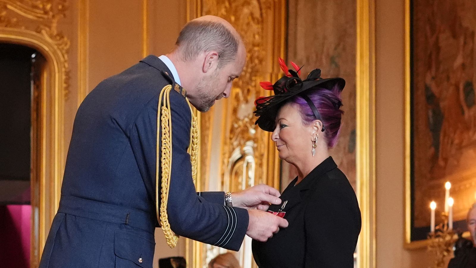 Harry Dunn's mother honoured by Prince of Wales