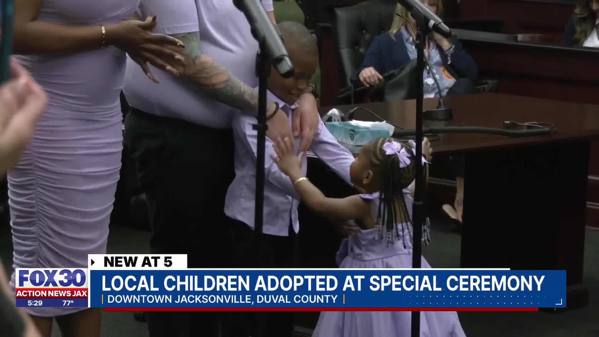 Duval County Courthouse holds special ceremony for adoption month