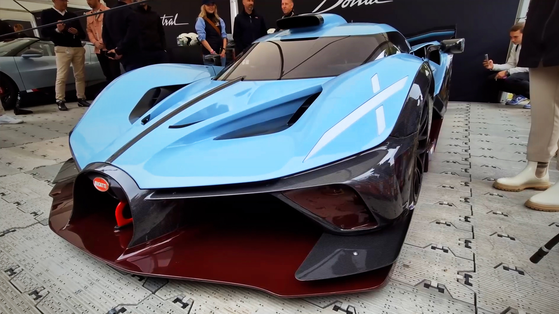 Driving the Bugatti Bolide at Full Speed