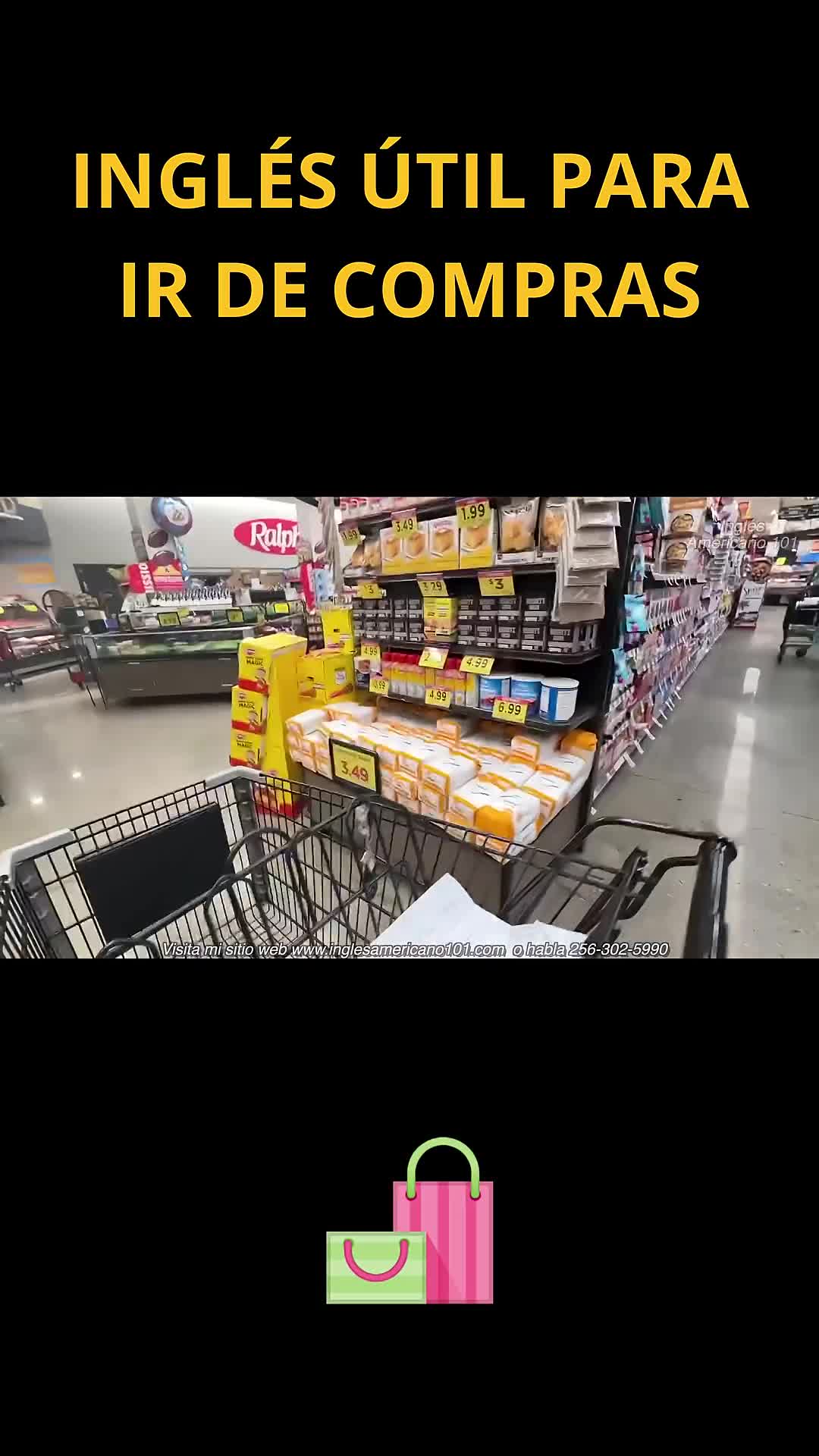 ¡Inglés útil para ir de compras! 🛒 Frases que salvan el día