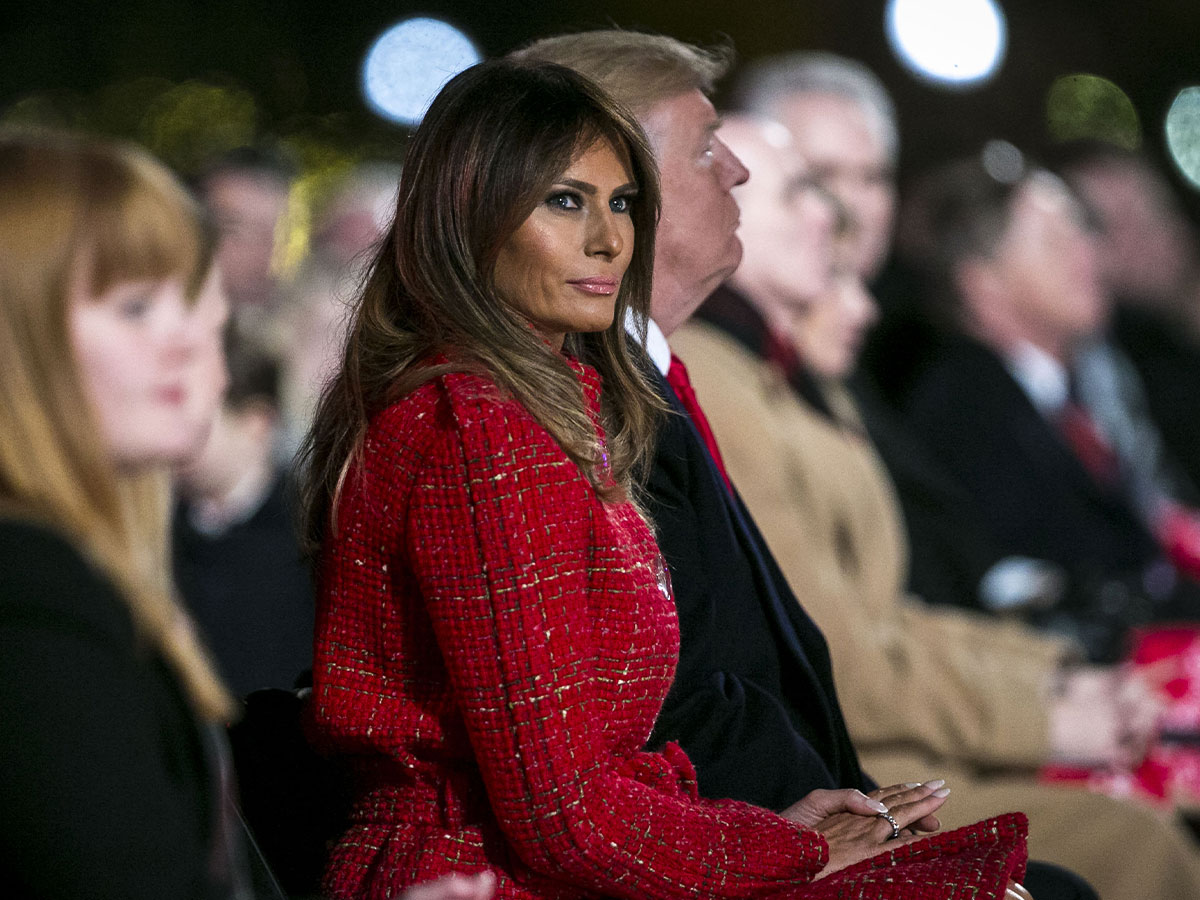 Photos that capture the real Melania Trump when she didn't know cameras ...