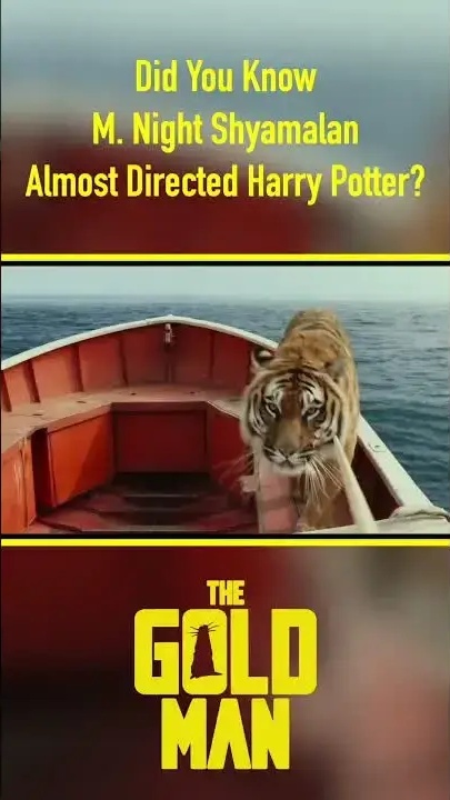 Did you know M Night Shyamalan almost directed Harry Potter? #shorts