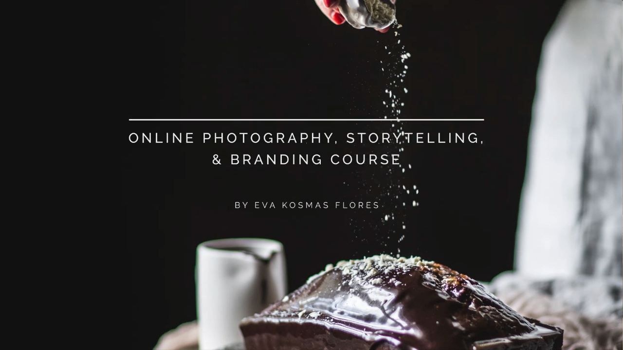 Online Food Photography Course Trailer for Aspiring Photographers