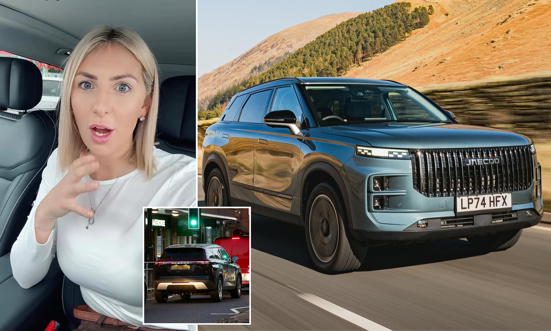 The Chinese 'Temu Range Rover' taking over the school run: Owners tell ...