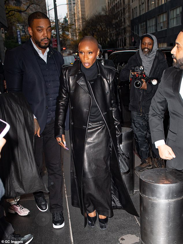 Cynthia Erivo returns to NYC after travelling 10,350 miles in THREE ...