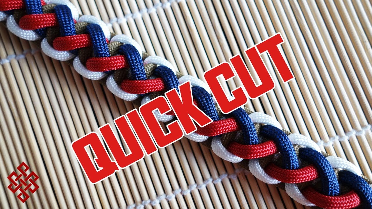 Quick Cut: Make the Divided Solomon Paracord Bracelet — Full Tutorial