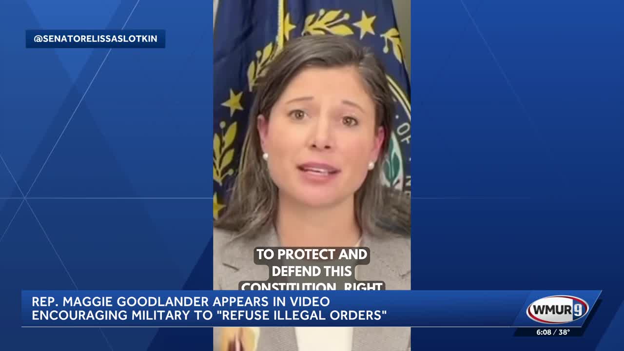 US Rep. Maggie Goodlander appears in video encouraging military members ...