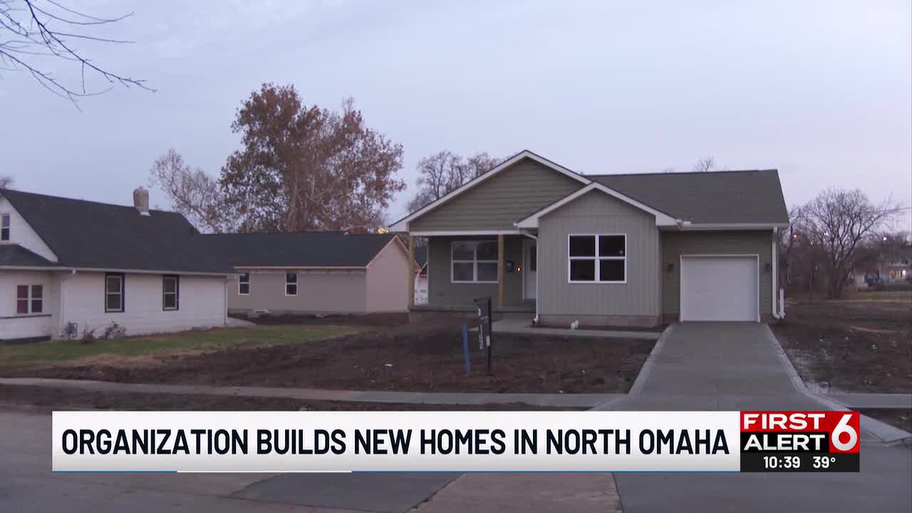 Organization builds new homes in North Omaha