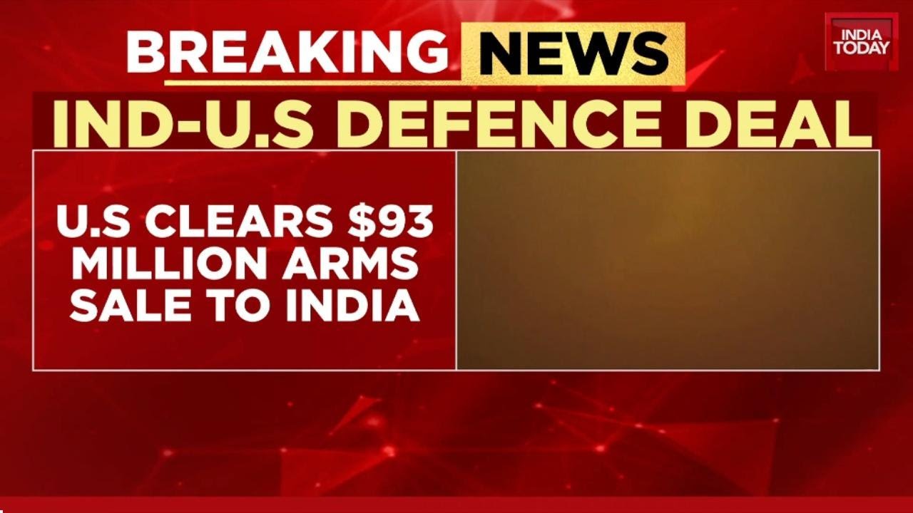 India-US Arms Deal: US Clears $93M Arms Sale To India, Indonesia Eyes ...