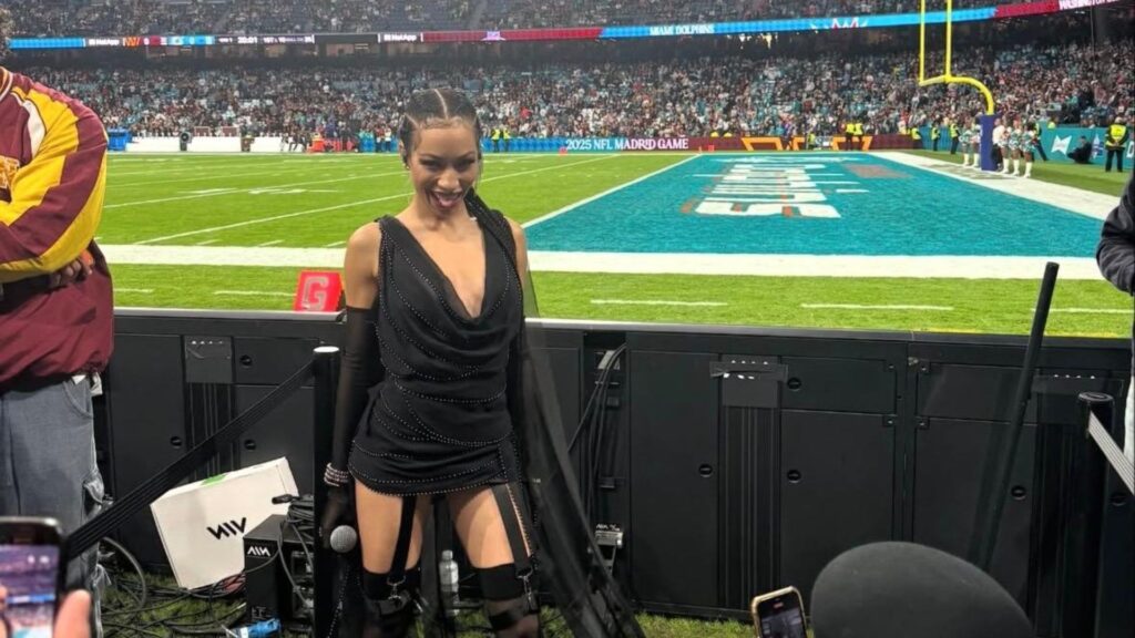 Karina Pasian Responds To Criticism Over Bold Outfit After Spain Anthem ...