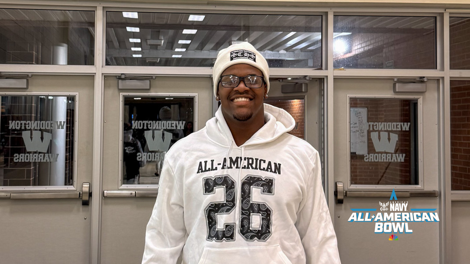 Defensive Lineman Aiden Harris Honored as a 2026 Navy All-American