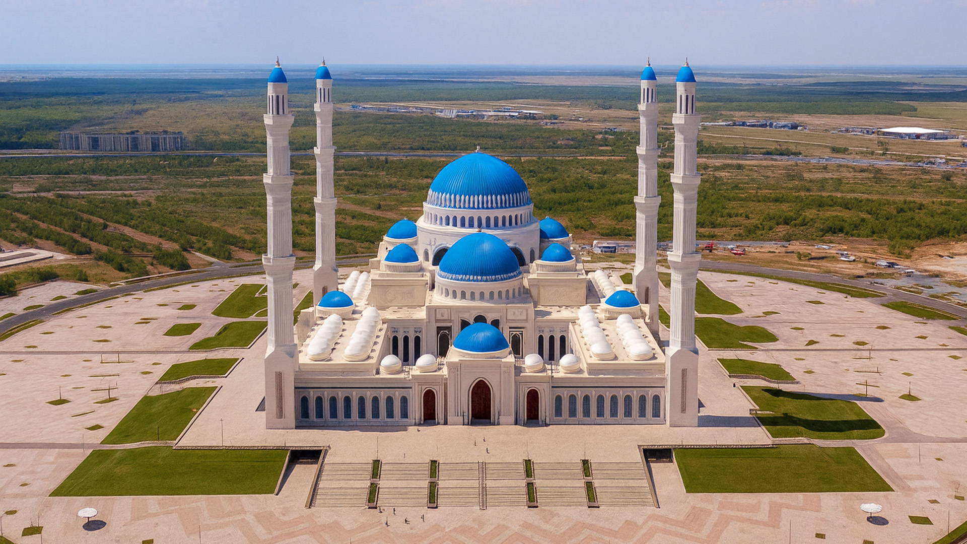One of the Largest Mosques in Central Asia