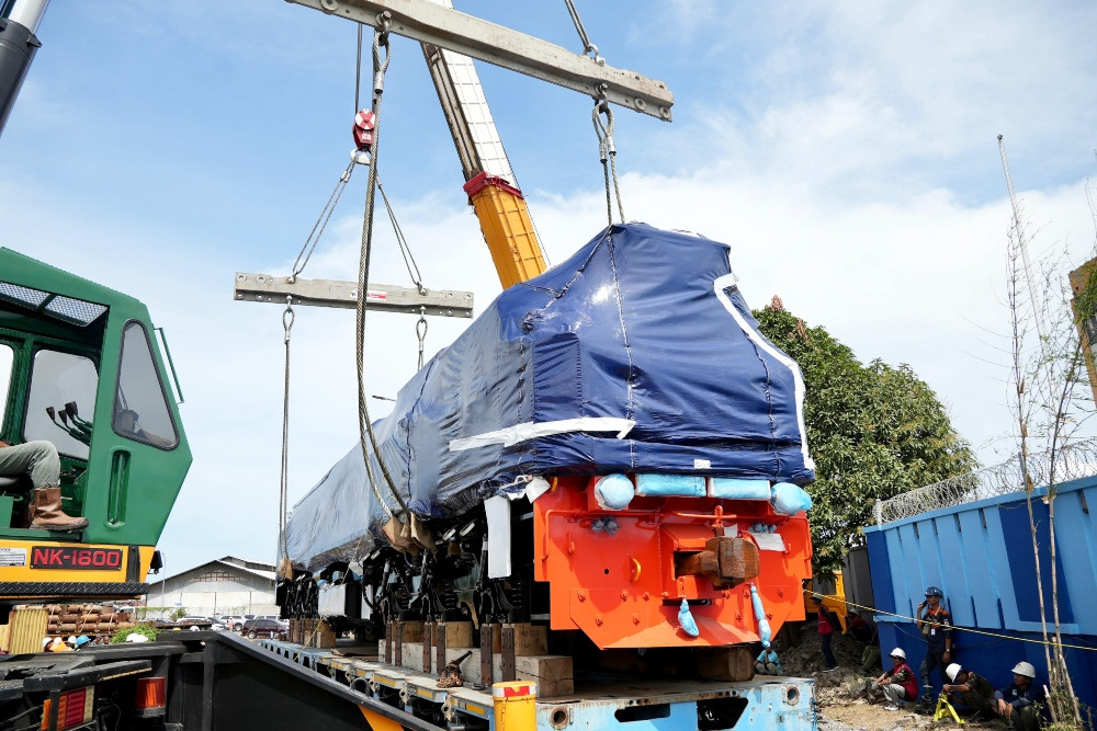 KAI Terima 14 Lokomotif Baru Tipe CC 205 dari AS untuk Angkutan Barang