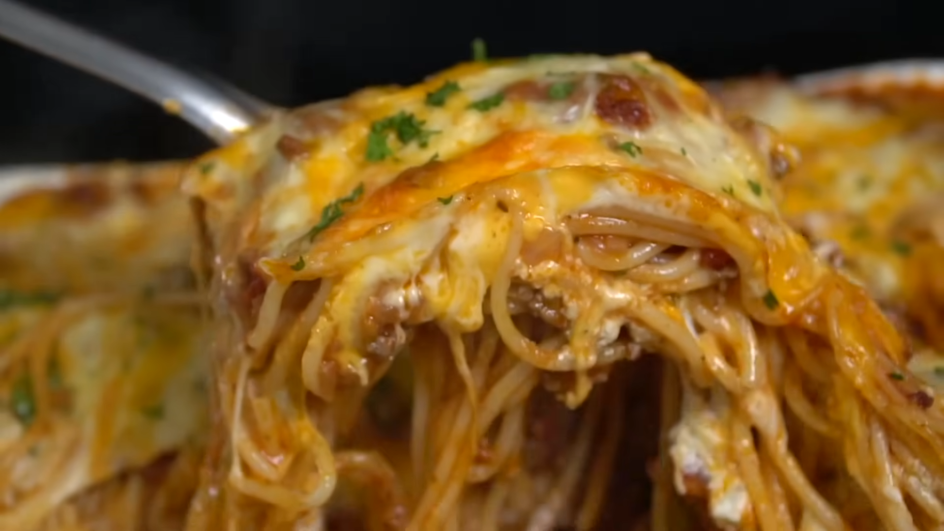 Easy And Cheesy Baked Spaghetti Made Perfectly