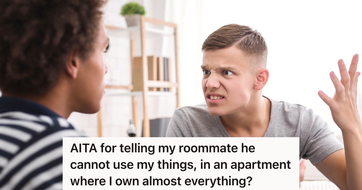 Roommates Argue About Cleaning, So One Roommate Tells The Other He Can ...
