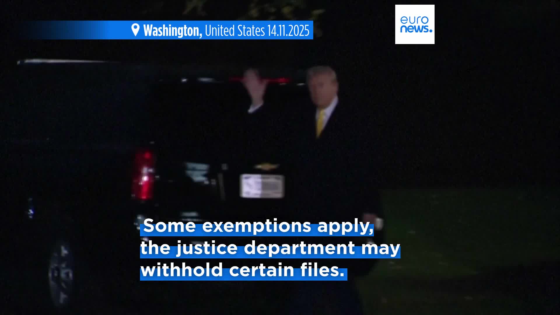 Trump signs bill approving release of Epstein files after facing ...