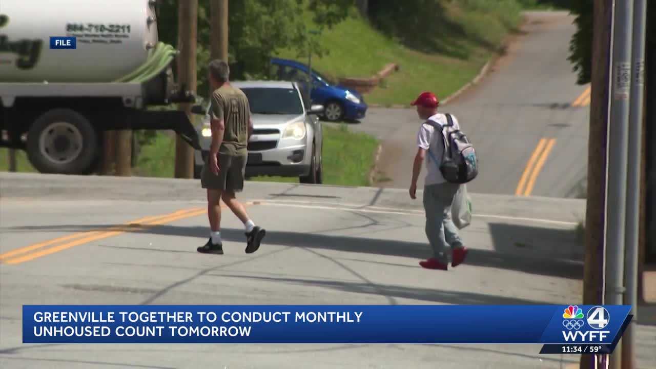 Greenville to hold daytime and nighttime street counts to track the unhoused