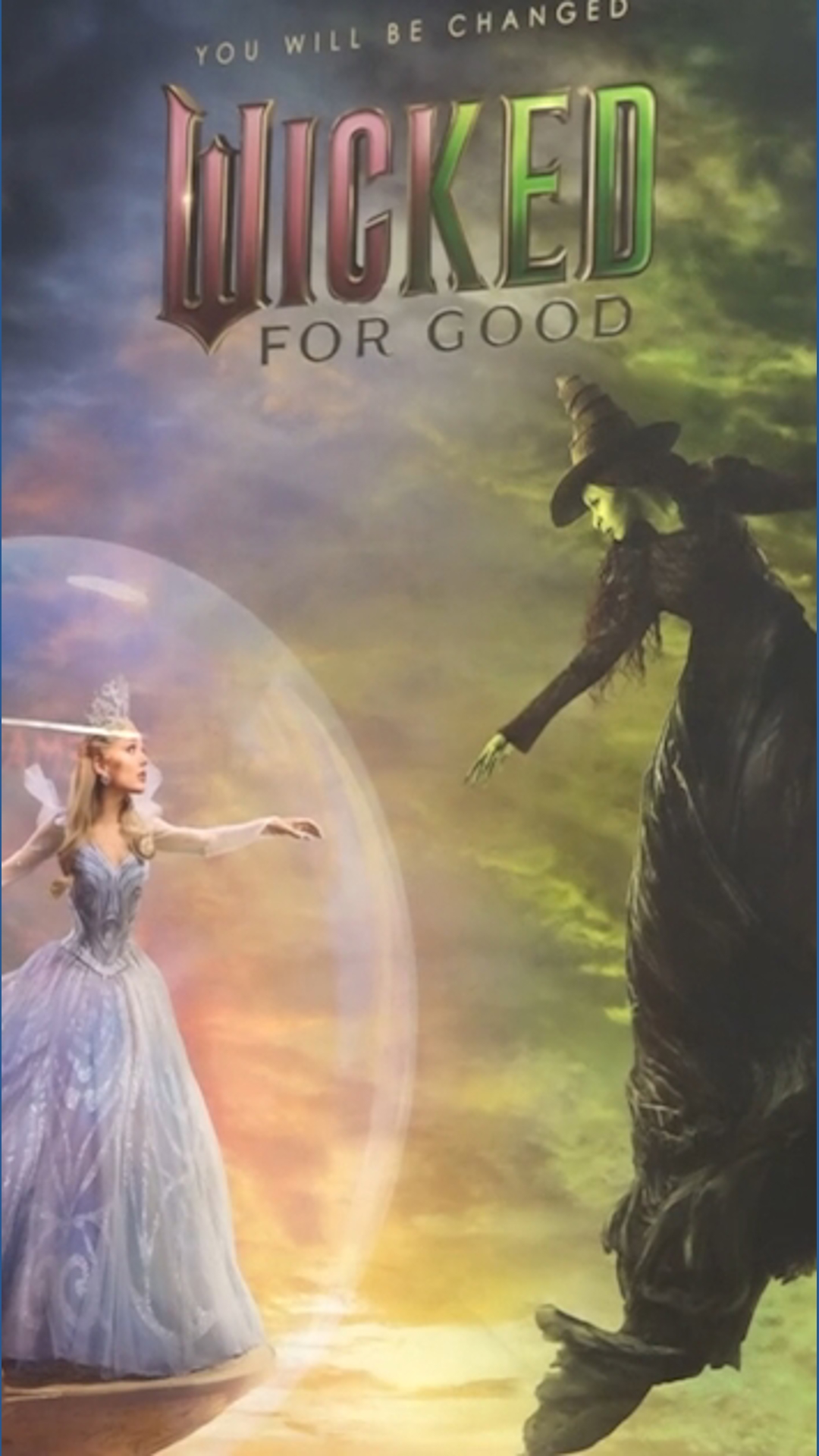 Advanced screening of 'Wicked: For Good' held at Cinemark in Strongsville