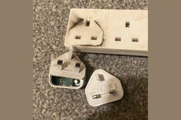 Warning after plug sparks emergency incident at home