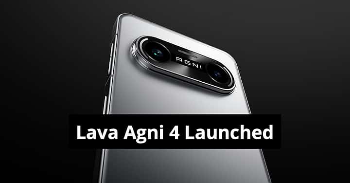 Lava Agni 4 Launched Under Rs 25,000 With 50MP Camera, 5,000mAh Battery ...