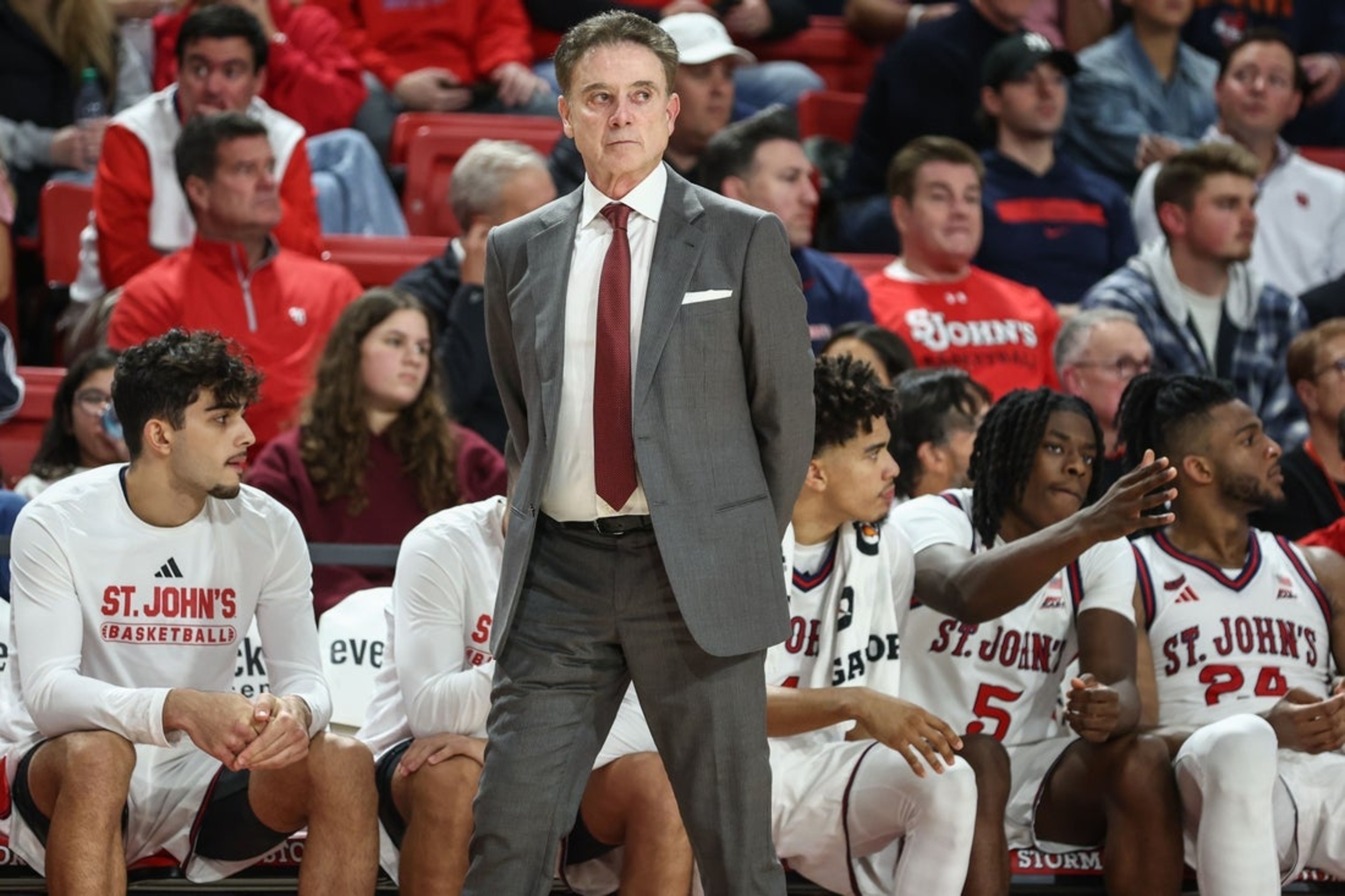 No. 14 St. John's hosts Bucknell as Rick Pitino tests lineups
