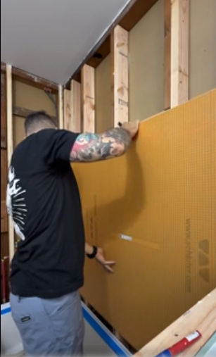 Another Step in Bathroom Preparation: In Progress