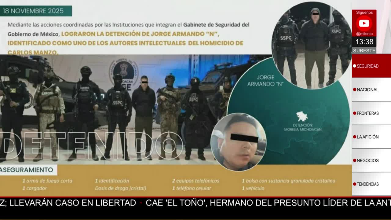Diputado Carlos Bautista Tafoya reacciona a conferencia de Harfuch en ...