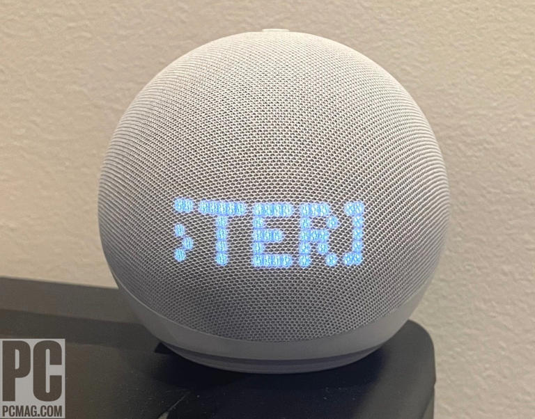 Amazon Echo Dot With Clock (5th Gen)