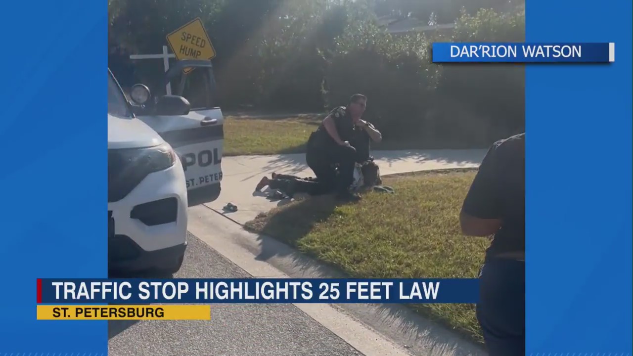 Halo law highlighted in St. Pete traffic stop