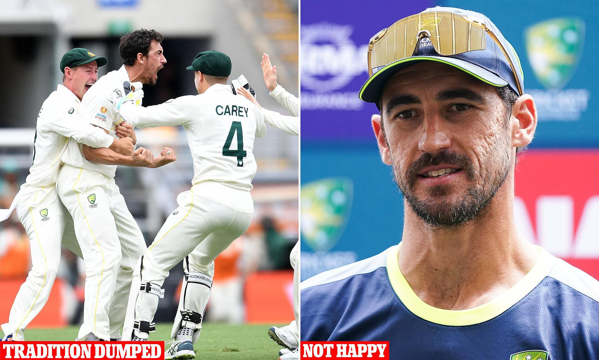 Mitchell Starc reveals how Aussie cricket bosses hurt team's Ashes ...