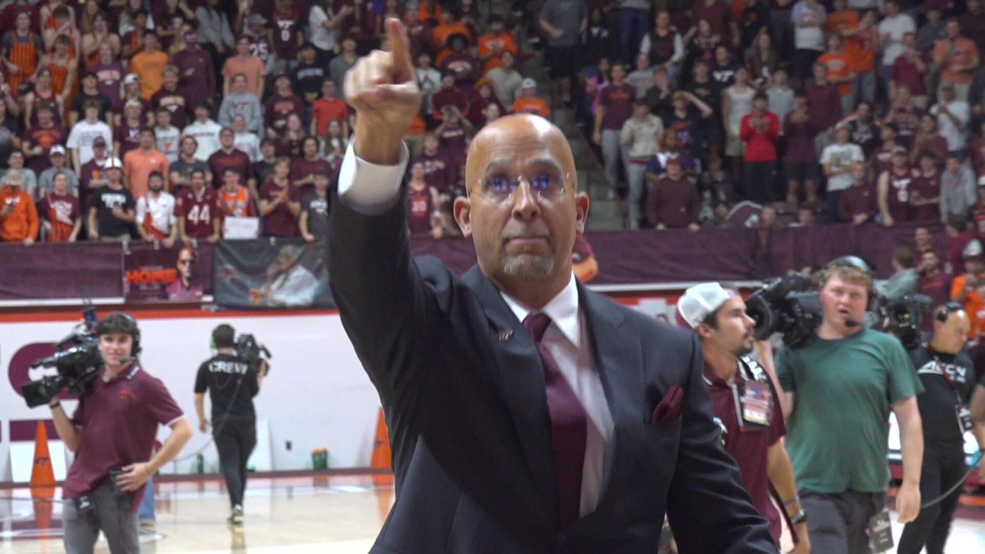 Hokie fans meet new football head coach