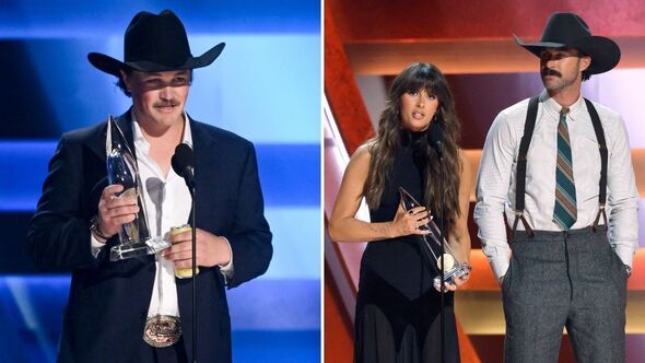 Zach Top and Ella Langley lead wins at 2025 CMA Awards