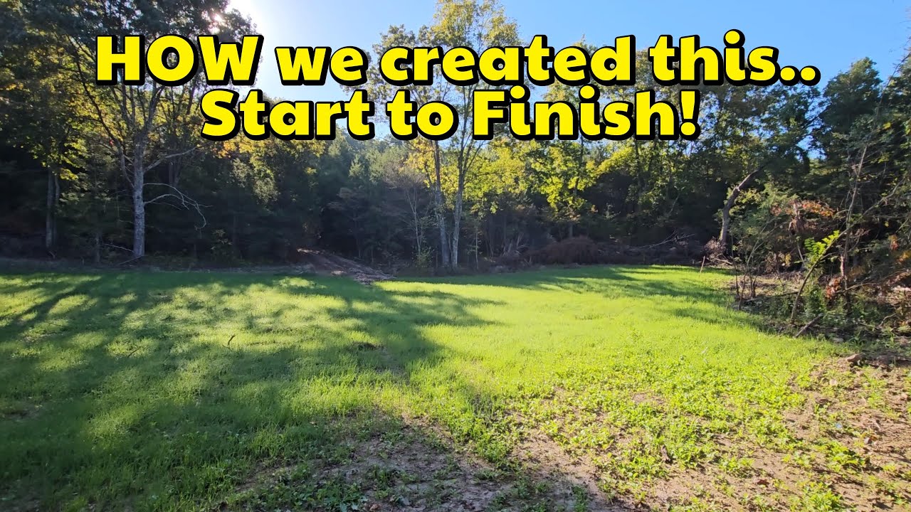 Complete Wildlife Habitat Improvement Project: Start to Finish