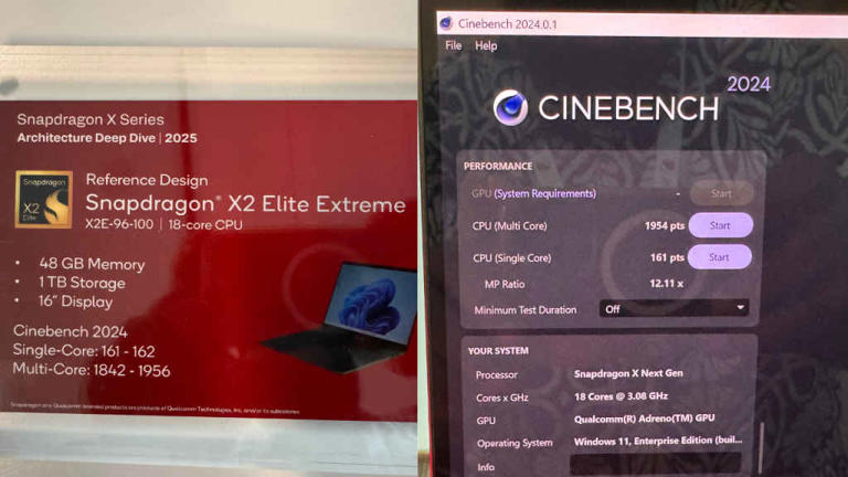 Snapdragon X2 Elite benchmarks: Windows 11 gaming on Adreno X2 GPU