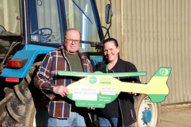 Charity ploughing match raises £2k for air ambulance charity