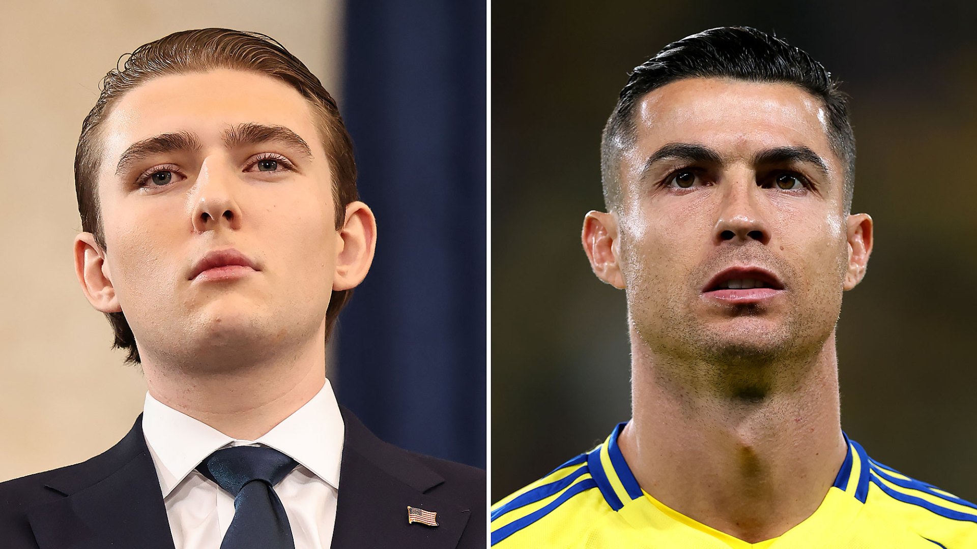 El presidente Trump se ganó el "respeto" de su hijo Barron tras la ...