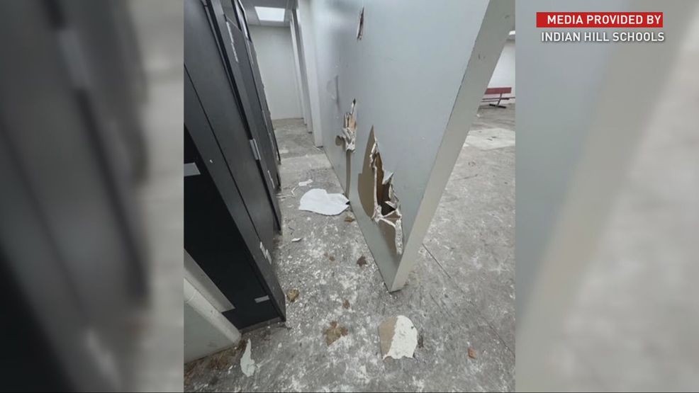 Photos of locker room damage at Indian Hill ignite social media firestorm