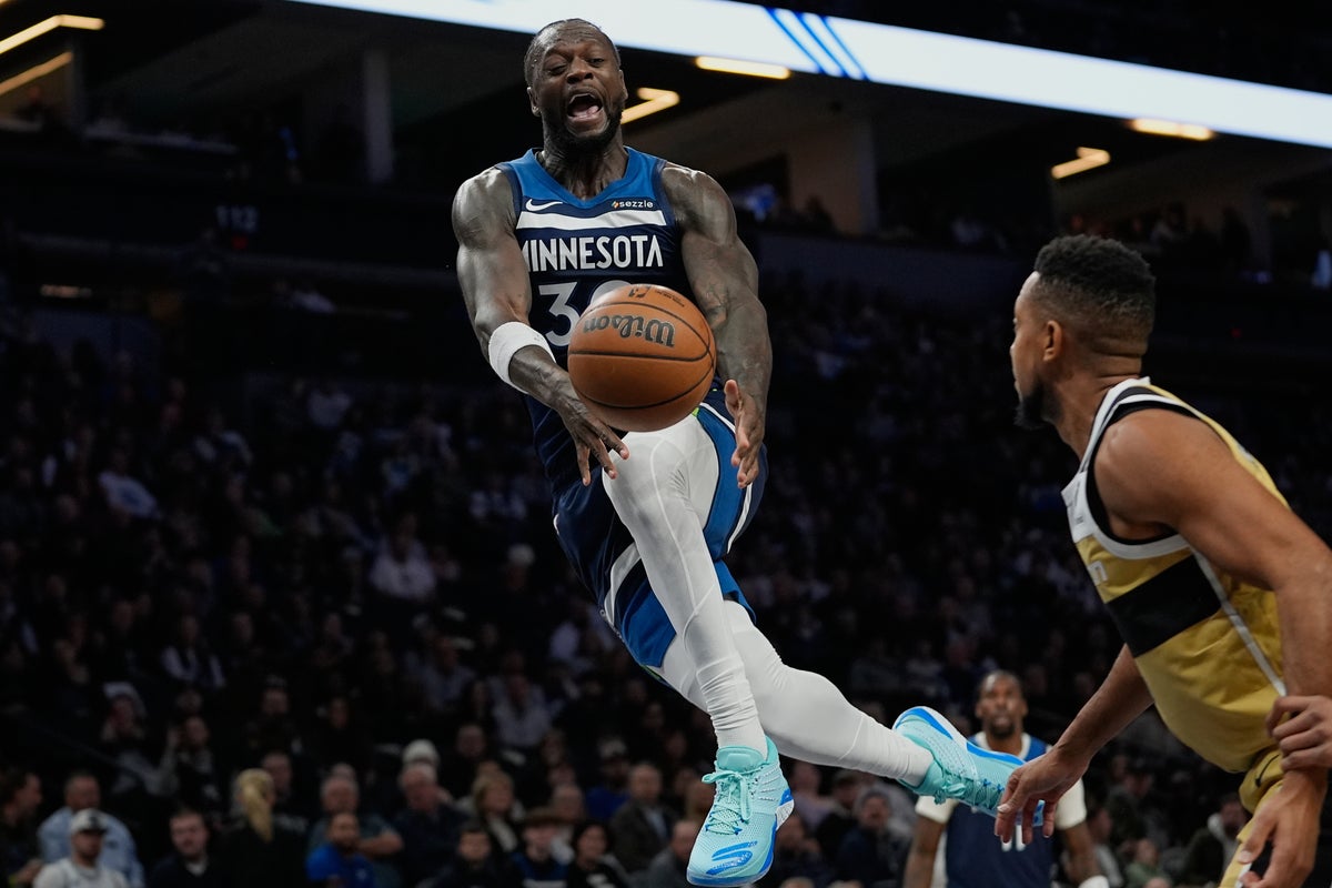 Randle anota 32 puntos y Timberwolves vencen 120-109 a Wizards