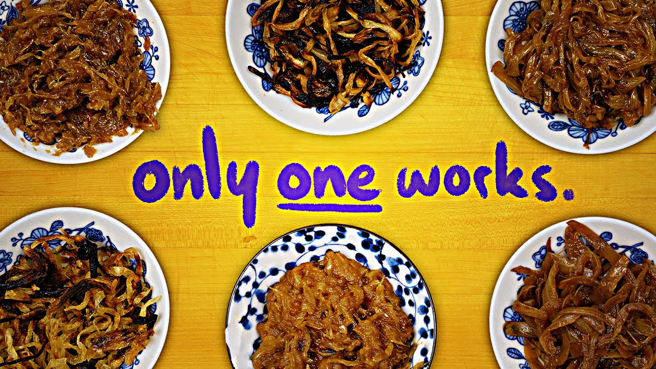 The truth about caramelized onions: Why quick methods don’t work!