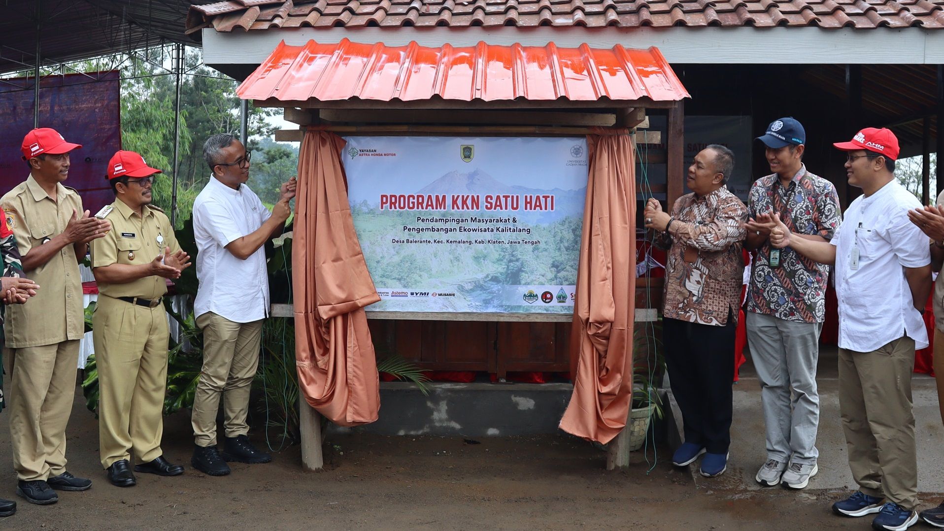 AHM Peduli Merapi, Gandeng UGM Gelar KKN Satu Hati Kembangkan Ekowisata ...